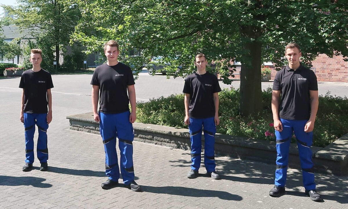 Lehrlinge starten ihre Ausbildung - L.B. Bohle Maschinen und Verfahren GmbH Lehrlinge starten ihre Ausbildung - L.B. Bohle Maschinen und Verfahren GmbH